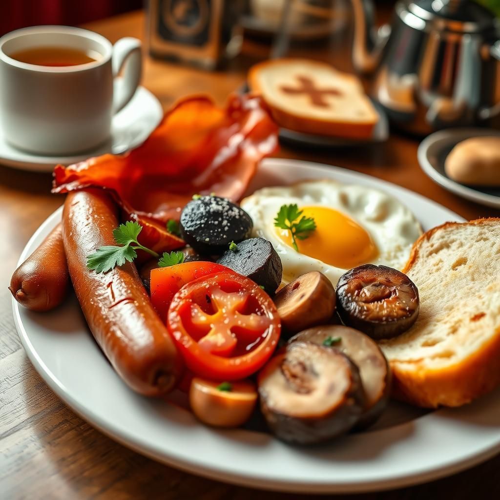 Full Irish Breakfast Recipe | Cooklaif