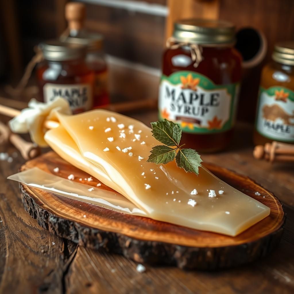 Classic Canadian Maple Taffy Recipe | Cooklaif