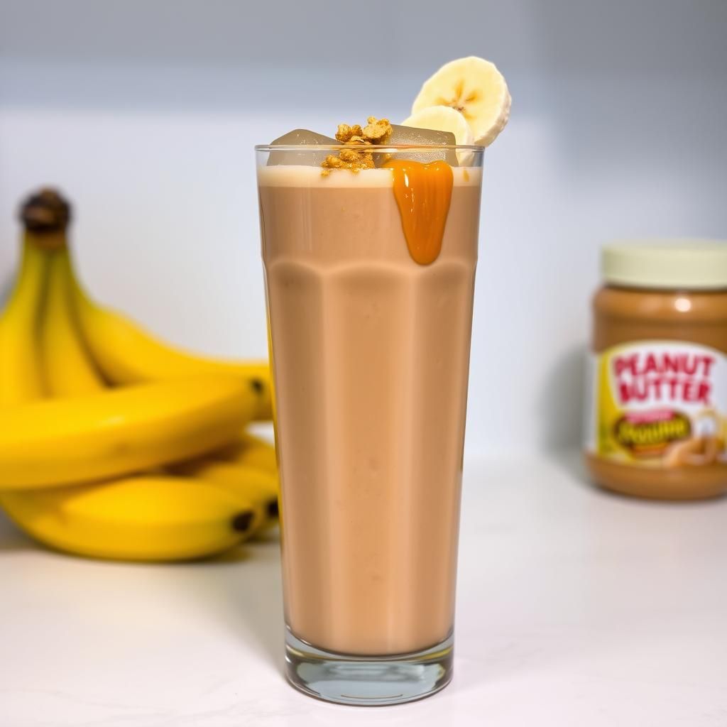 Banana Peanut Butter Protein Shake Recipe | High-Protein Smoothie ...