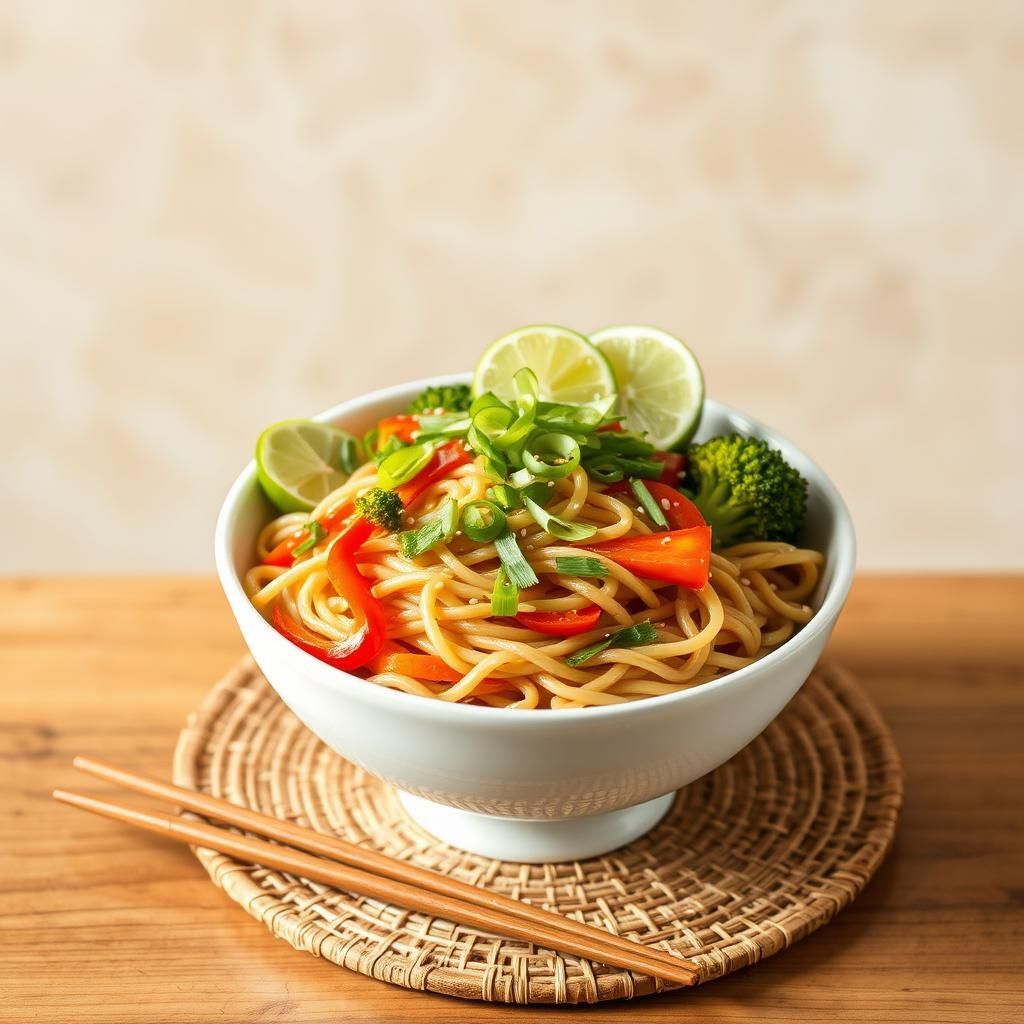 Vegetable Soba Noodle Bowl Recipe - Healthy and Delicious | Cooklaif