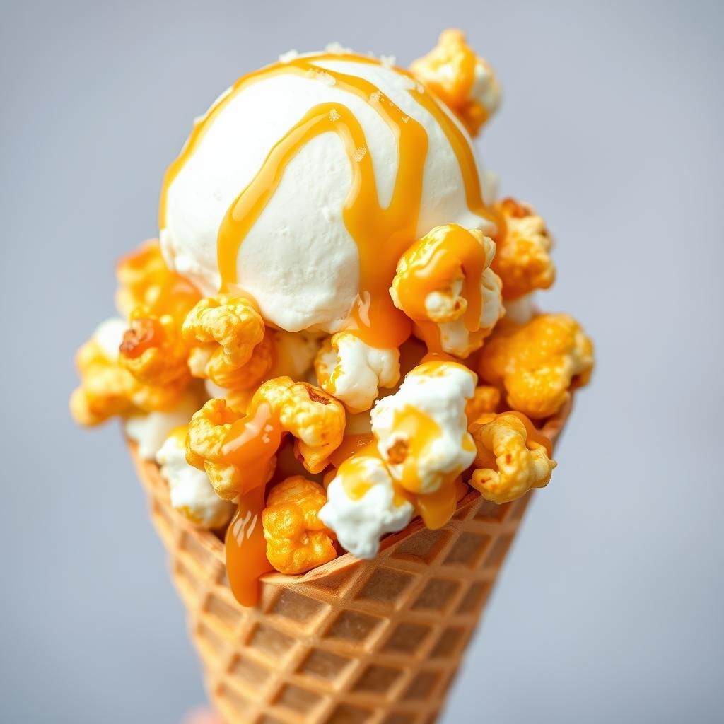 Caramel Popcorn Ice Cream Recipe - A Delicious Dessert for Any Occasion ...