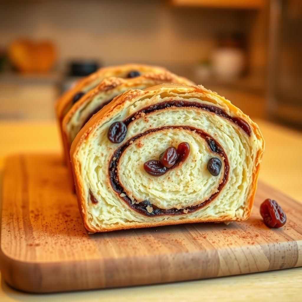 Cinnamon Raisin Swirl Bread Recipe - Sweet and Delicious | Cooklaif