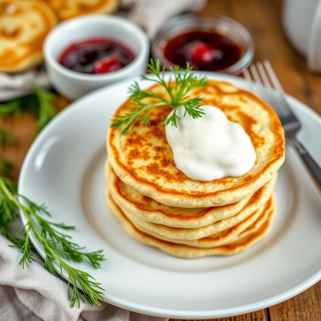Syrniki Cheese Pancakes Recipe - Traditional Russian and Ukrainian ...