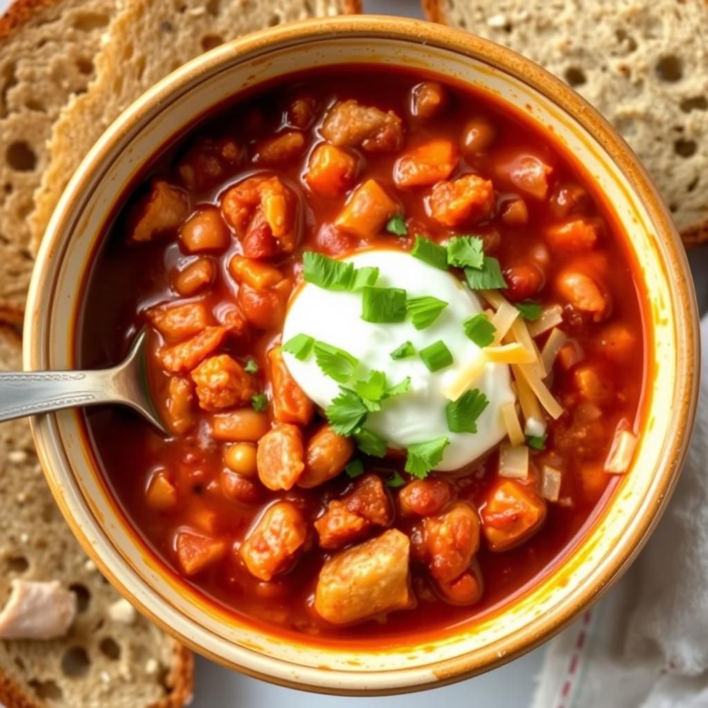 Low-Fat Spicy Turkey Chili Recipe | Healthy and Delicious | Cooklaif